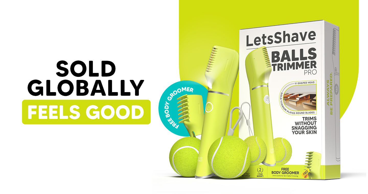 Balls Trimmer Pro | v Shape head | Replacement Blade – LetsShave