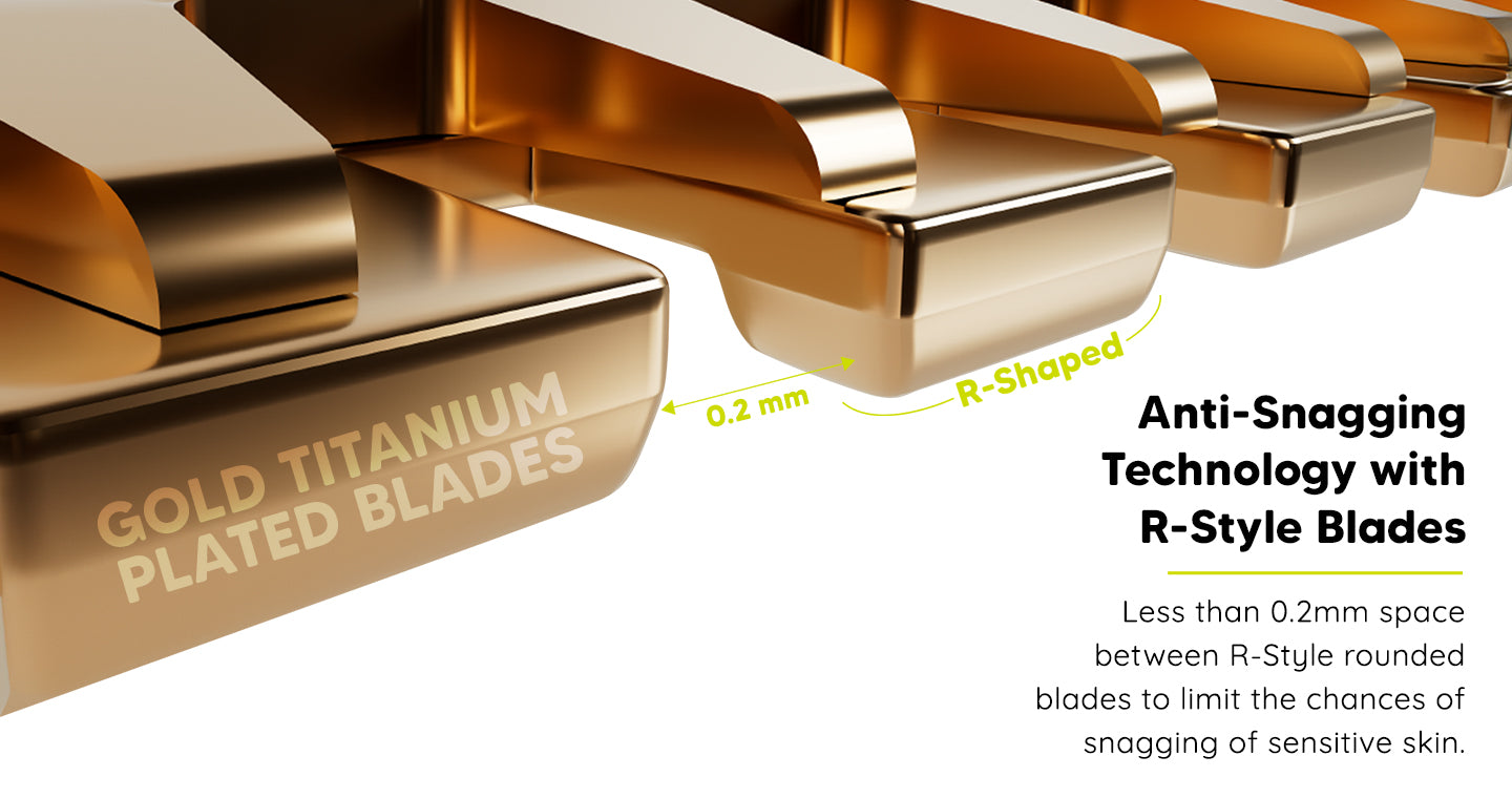 Balls Trimmer Pro | v Shape head | Replacement Blade + Balls Mist Comb ...